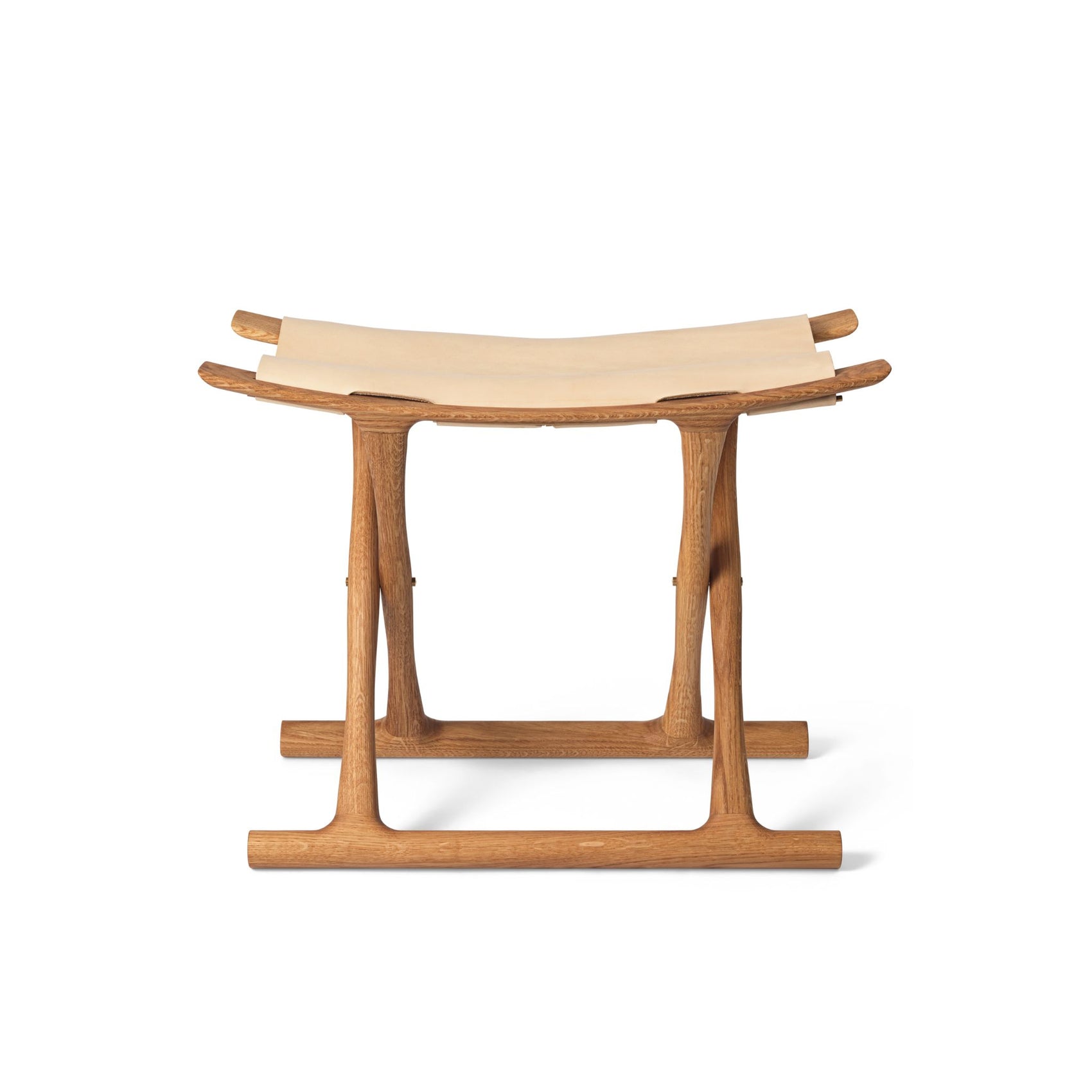 Carl Hansen OW2000 Egyptian Folding Stool by Ole Wanscher