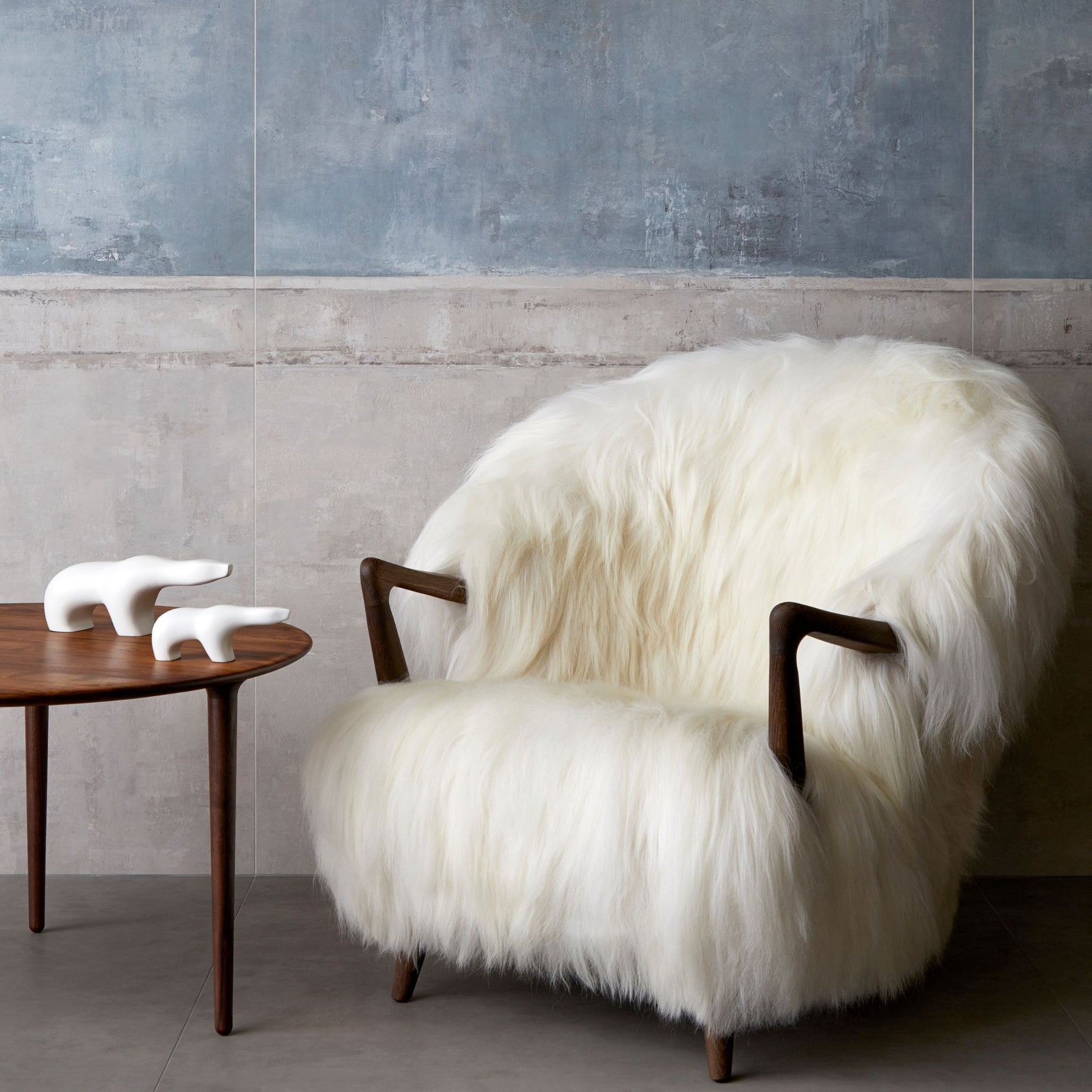Eikund Fluffy Lounge Chair