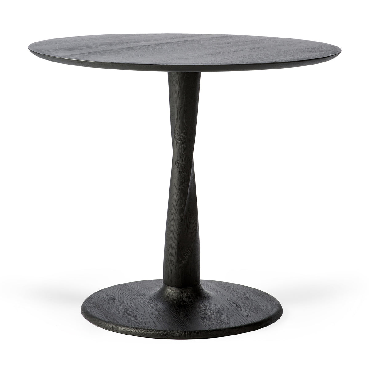 Ethnicraft Black Oak Torsion Dining Table