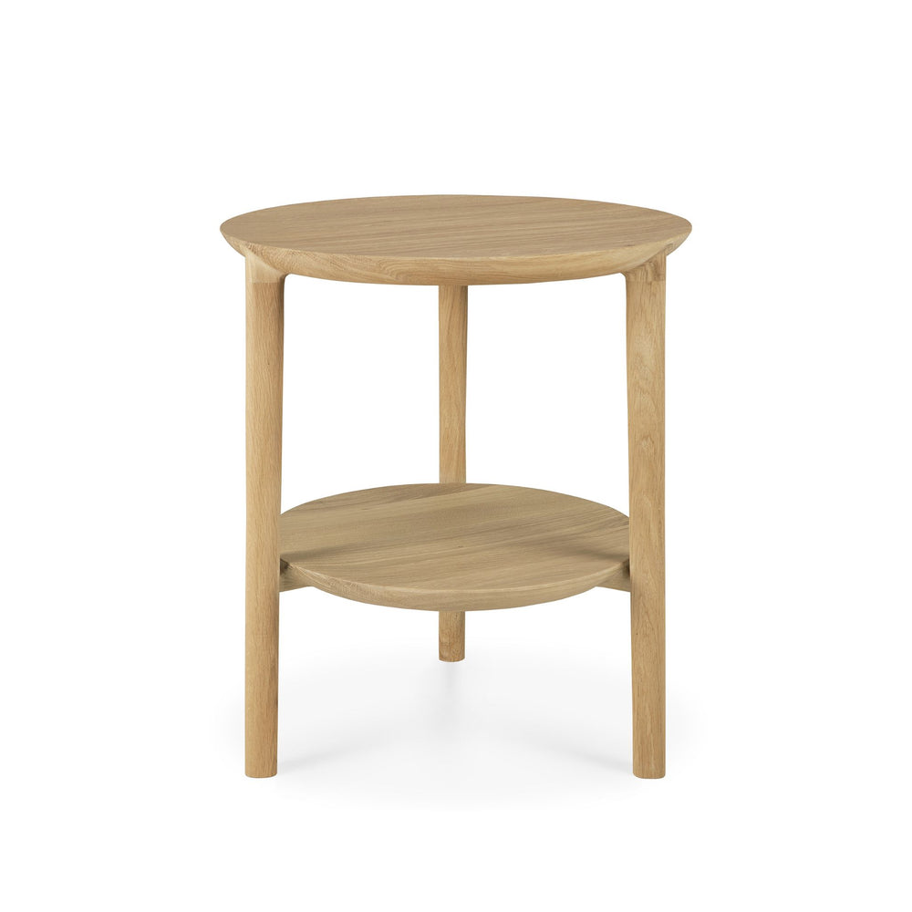 Ethnicraft Oak Bok Side Table