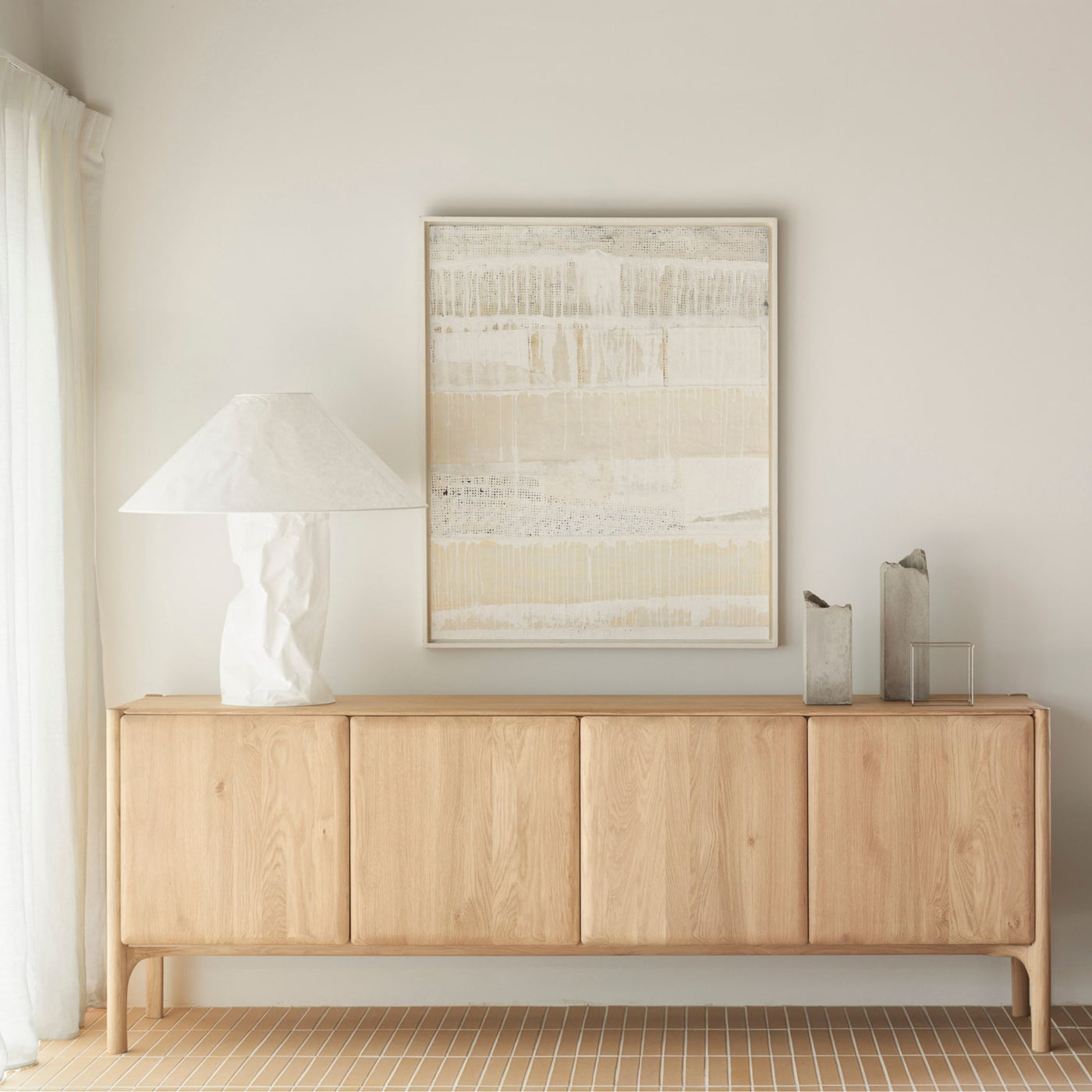 Ethnicraft Pi Sideboard - 4 Door