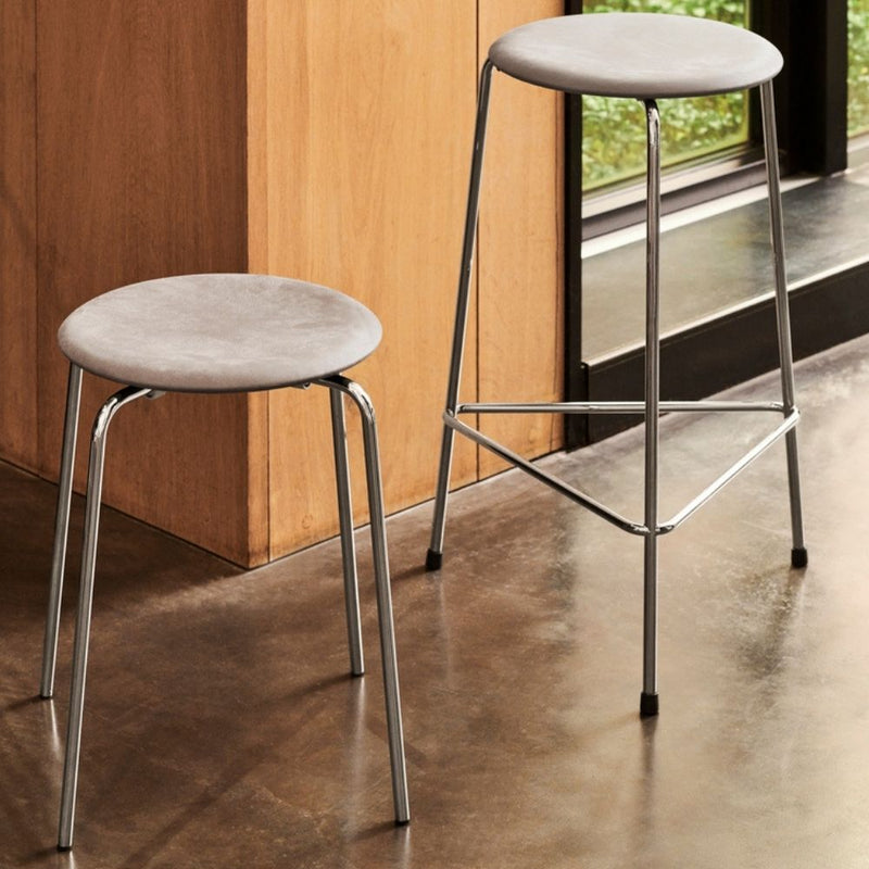 Fritz Hansen Arne Jacobsen High Dot Counter Stool