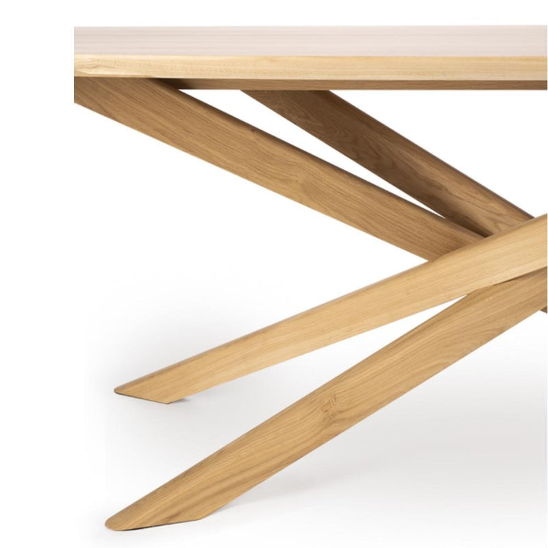 Ethnicraft Oak Mikado Dining Table - Oval