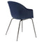 Gubi Bat Dining Chair - Front Upholstered - Conical Base