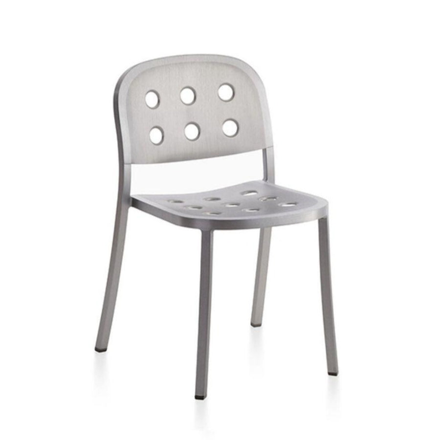 Emeco 1-Inch All Aluminum Chair and Armchair