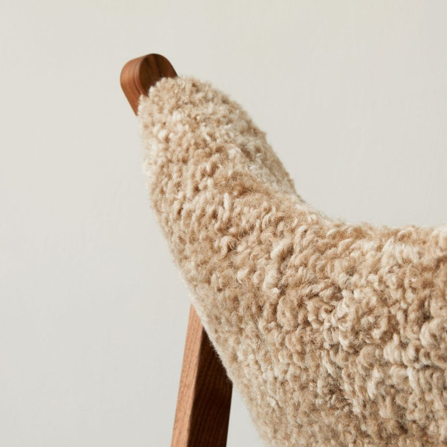 Menu | Knitting Chair - Sheepskin | Ib Kofod-Larsen