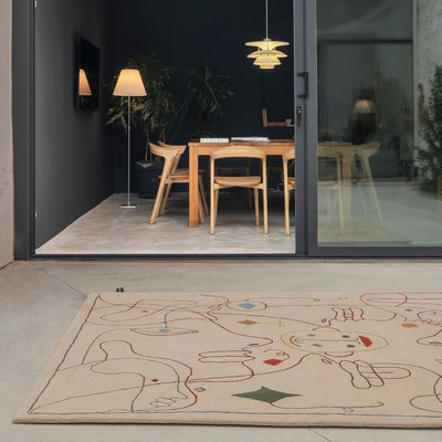 nanimarquina Silhouette Outdoor Rug by Jaime Hayon
