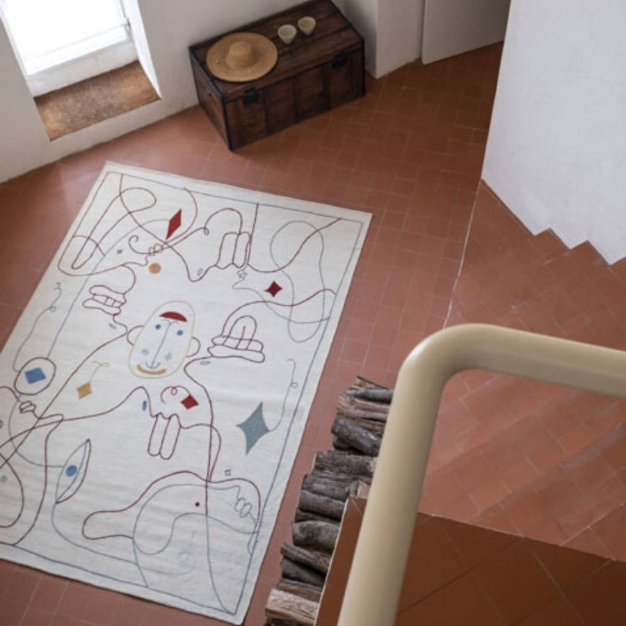 nanimarquina Silhouette Rug by Jaime Hayon